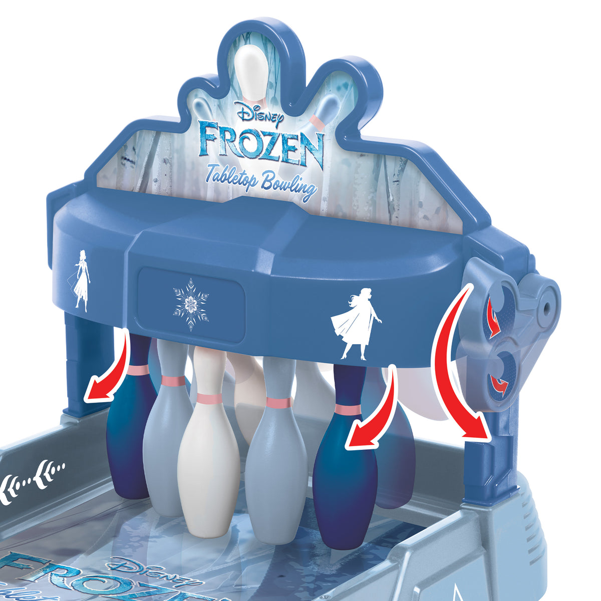 Frozen Elsa and Anna Bowling Table Top Play Set – HOBBYTRON