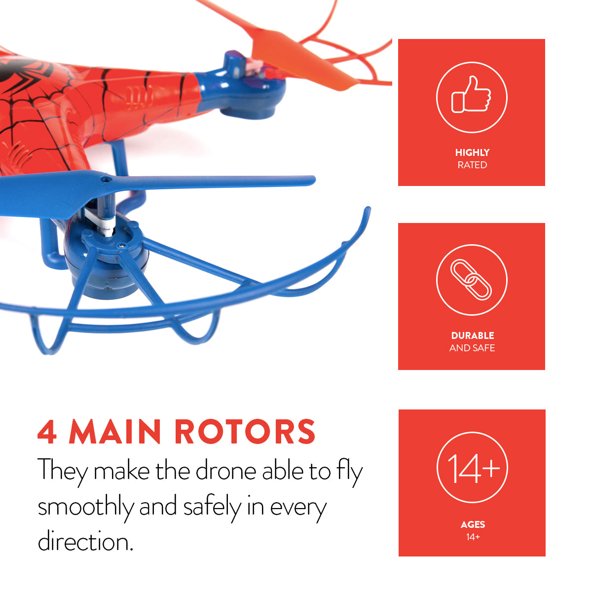 Marvel Spider Man Sky Hero 2.4GHz 4.5 Channel RC Drone