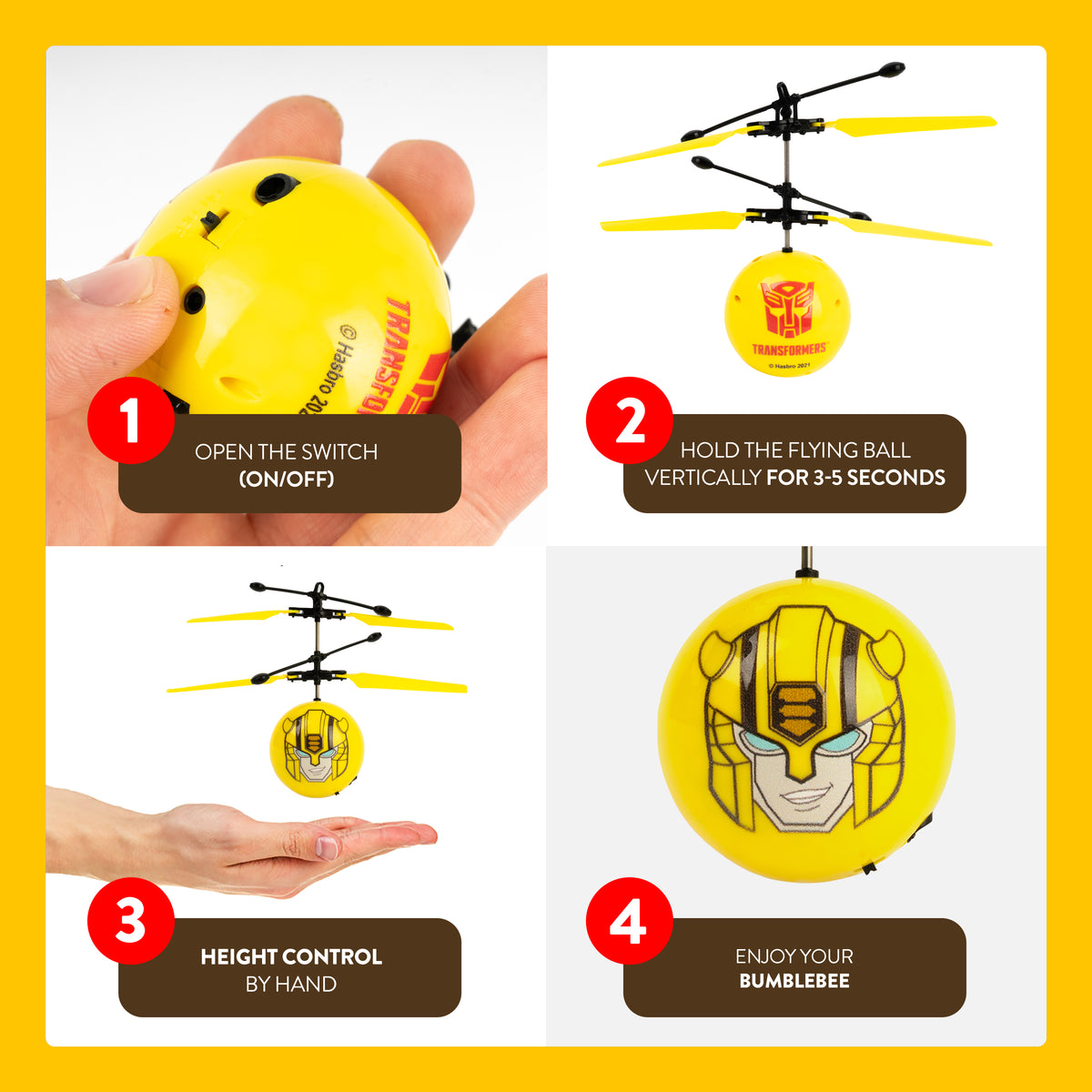 Transformers Bumble Bee Heli Ball – HOBBYTRON