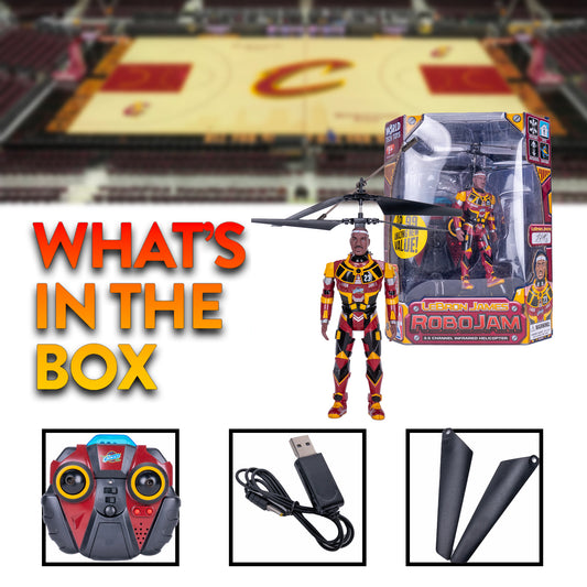 World Tech Toys Lebron James Cleveland Cavaliers NBA RC Helicopter ...