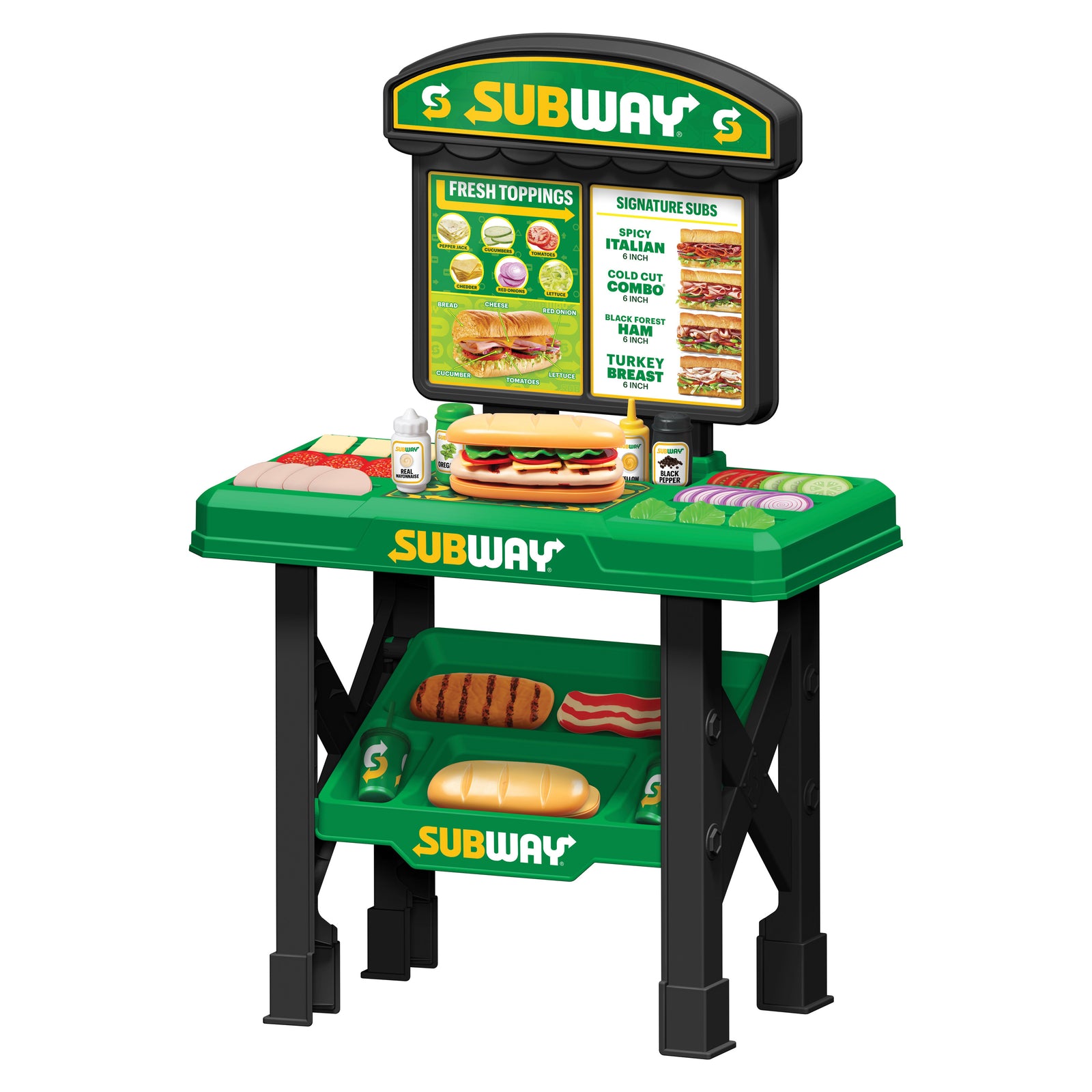Subway Sandwich Playset for kids 53 Piece